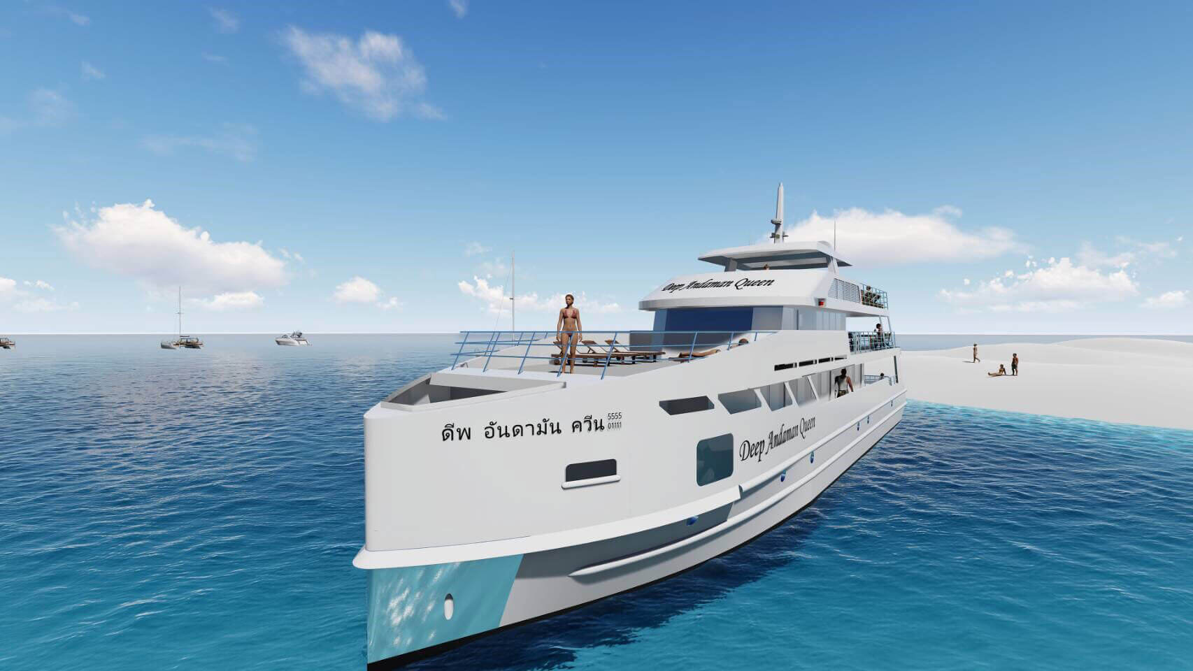 Deep Andaman Queen Liveaboard | Similan Islands and Myanmar | Sunrise ...